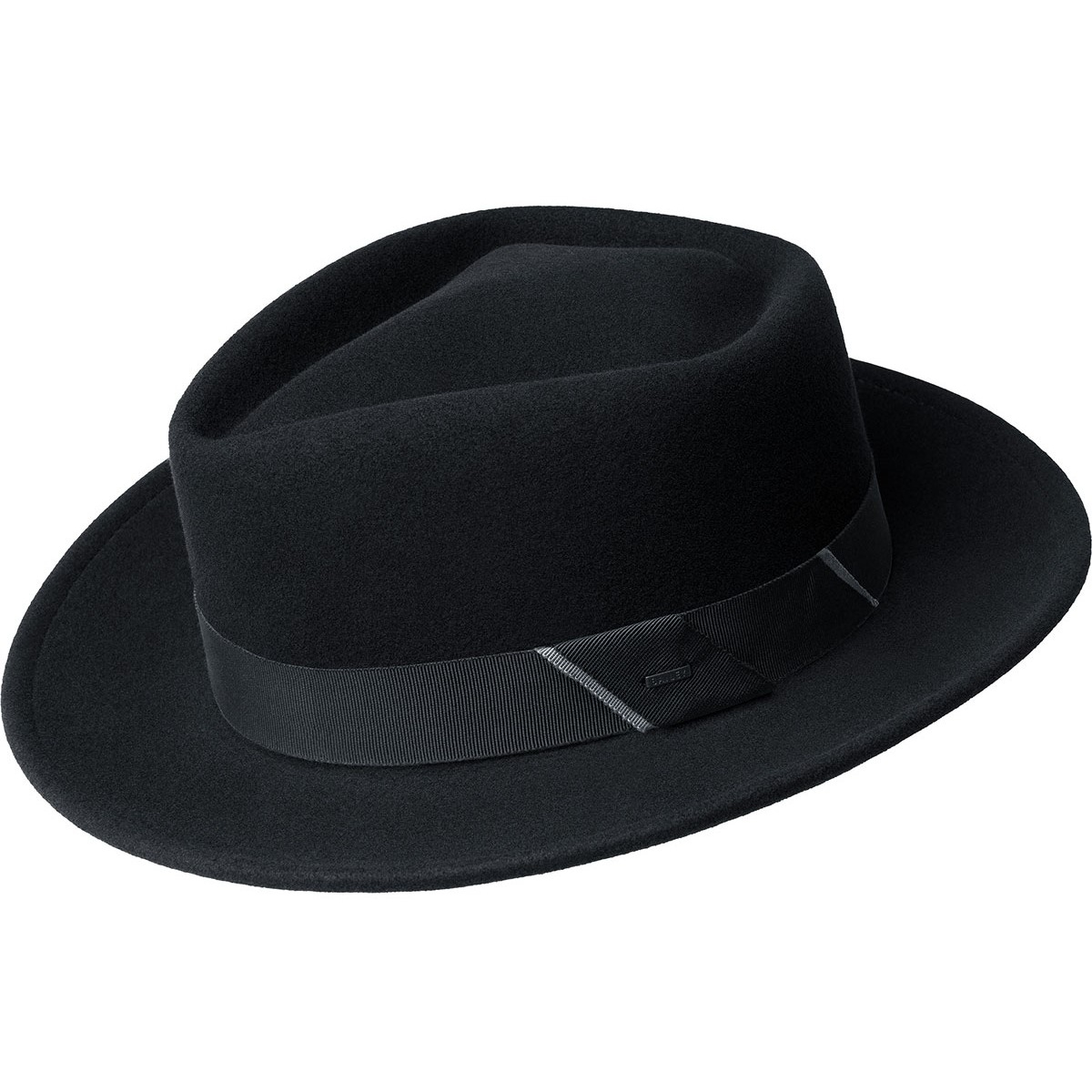 Lasham Fedora Hat Black - Bailey Reference: 16697| Chapellerie Traclet
