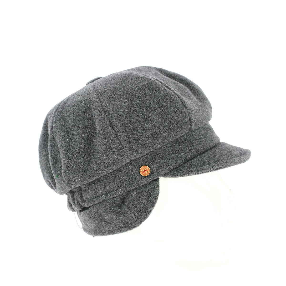 Gavroche Earmuff Cap Camilla Plus grey Reference : 11539 | Chapellerie ...