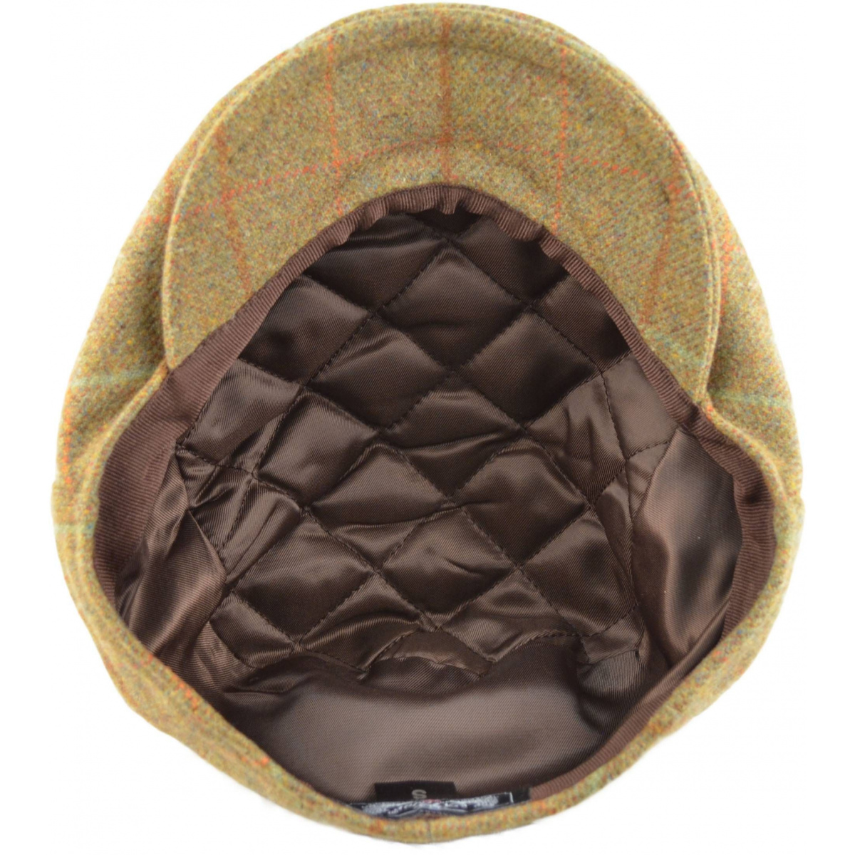 Hirouki Wool Tweed Checkered Flat Cap - Traclet
